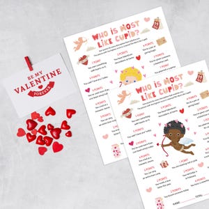 Valentine's Day Game - Who is Most Like Cupid Game - Valentines ...