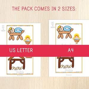 Nativity Playdough Mats, Christmas Characters, Play Doh Activity ...