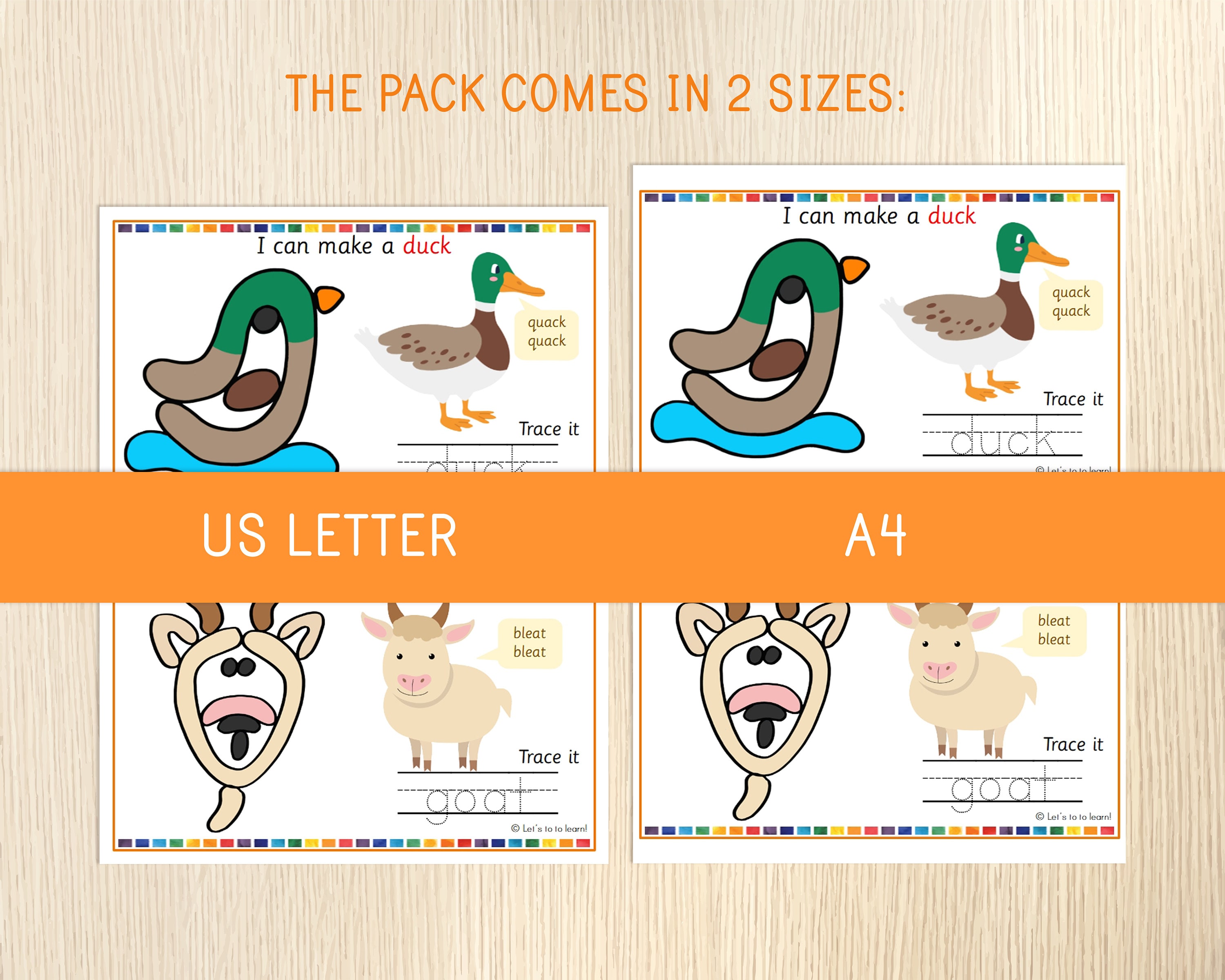 Farm Animals Playdough Mats, 12 Visual Cards, Play Doh, Toddler ...