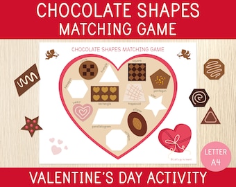 Matching Shapes Activity Busy Book Game Educational Math Preschool - Etsy