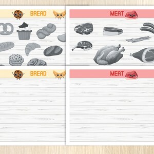 Food Sorting and Matching Activity - Preschool, Kindergarten Activity ...