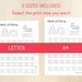 Alphabet Tracing Worksheets - ABC Letter Writing Practice - Preschool ...