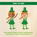 St Patrick's Day Leprechaun Add Your Photo BUNDLE - Craft - PNG Clipart ...