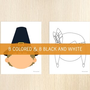 Thanksgiving Playdough Mats Bundle - Thanksgiving Coloring Pages ...