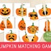 Pumpkin Matching Game - Halloween Matching Game - Halloween Activity ...