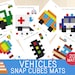 Addition With Snap Cubes, 37 Cards, Math Centers, Counting Activity ...