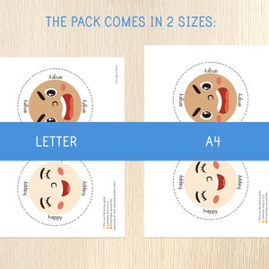 Emotions Lacing Cards - Learn the Feelings - Fine Motor Activity ...