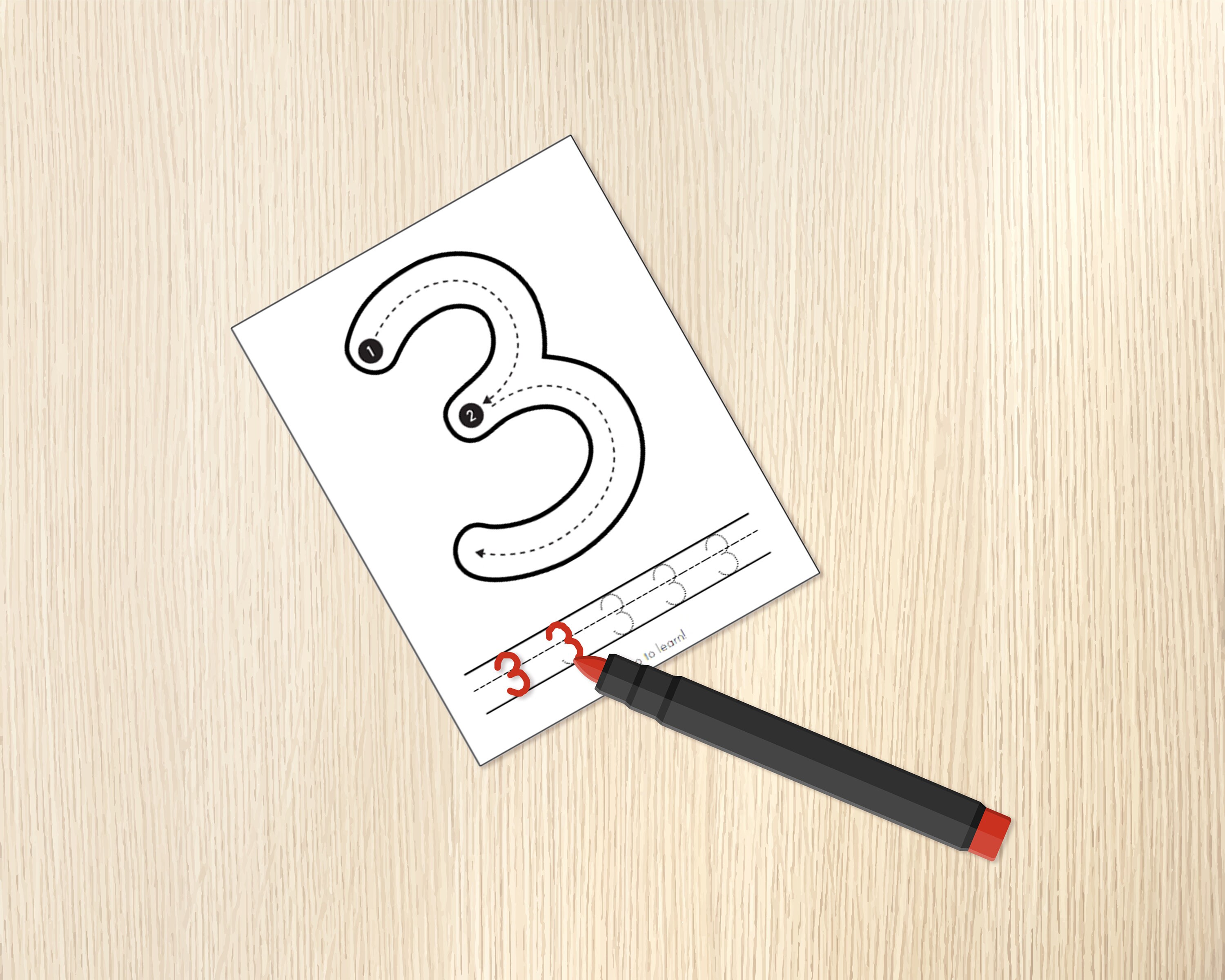 Numbers Formation Flashcards 0 to 10 With Tracing Practice - Etsy