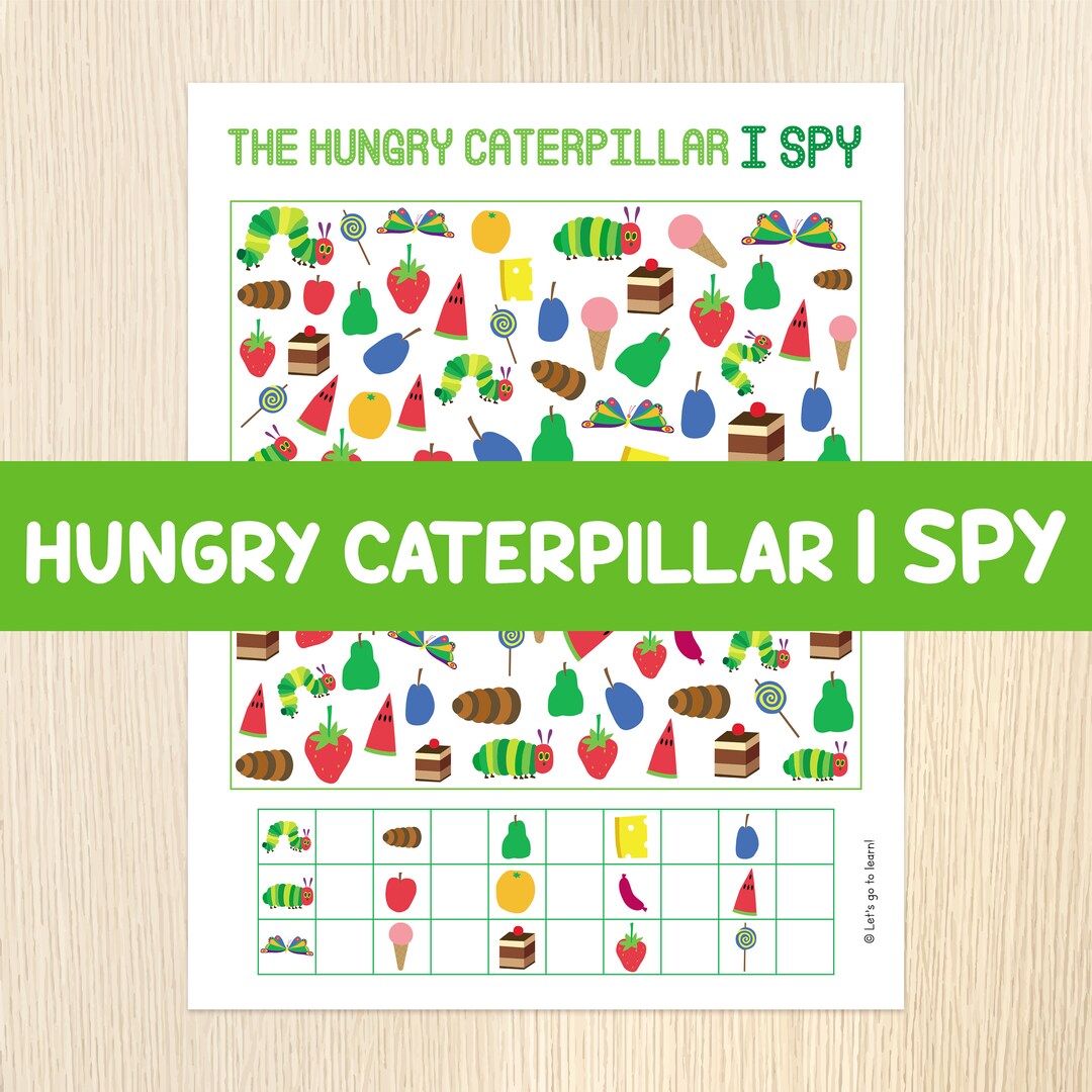 The Hungry Caterpillar I Spy, Look and Find, Seek and Find, Birthday ...