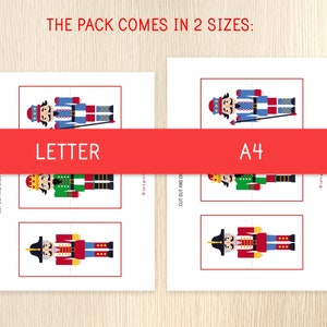 Nutcracker Matching Game, Matching Activity, 40 Puzzles, Toddler ...