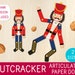 Nutcracker Articulated Paper Doll, the Nutcracker Ballet, Colored ...