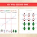 Santa Vs Grinch Tic Tac Toe, Christmas Game, Toddler, Preschool ...