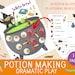 Halloween Potion Making Dramatic Play, Witch Brews Pretend Play ...