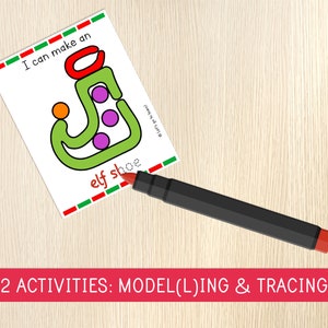 Christmas Playdough Mats, 40 Visual Cards, Play Doh, Toddler Activity ...