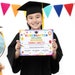 Kindergarten Graduation Certificate - Kindergarten Graduate Diploma ...