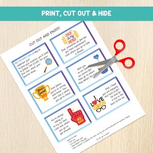 Father's Day Scavenger Hunt Clues, Treasure Hunt for Dad, Best Gift ...