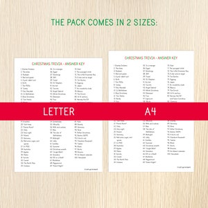 Christmas Trivia Game, 100 Question Cards, Christmas Party Games ...