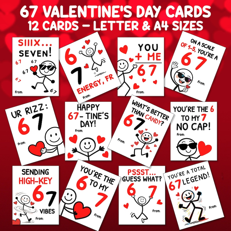 Teen Valentine Cards - Etsy