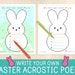 Easter Acrostic Poem, Writing Activity for Kids, Easter Poem ...