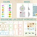 Spring Worksheets, Spring Learning Pack, Spring Busy Book, Preschool ...