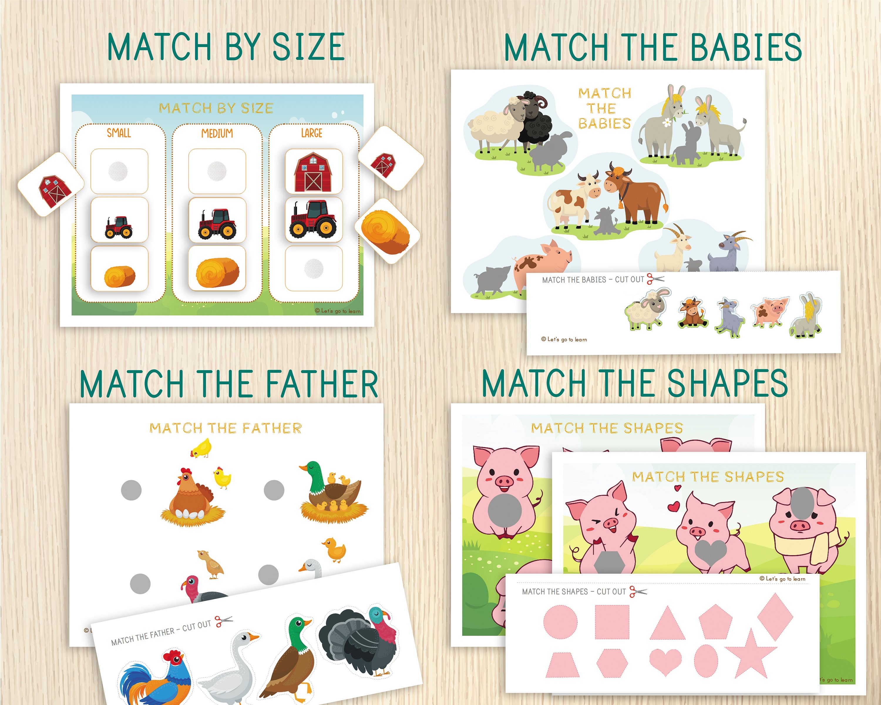 Farm Busy Book Farm Animals Toddler Preschool Kindergarten - Etsy Singapore