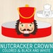 Nutcracker Paper Crown, Party Hat for Kids & Adults, Headband, Party ...
