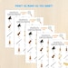Musical Instruments Scavenger Hunt With Cards - Treasure Hunt Game ...