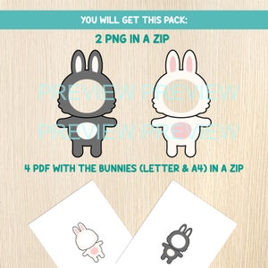 Easter Bunny, Add Your Photo Activity for Kids, Easter Craft, Preschool ...