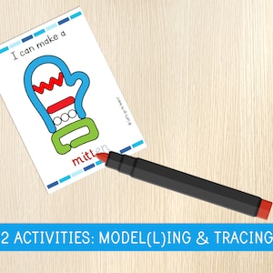 Winter Playdough Mats, 20 Visual Cards, Play Doh, Toddler Activity ...