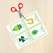 St. Patrick's Day Movement Cards, 20 Cards, Gross Motor Skills ...