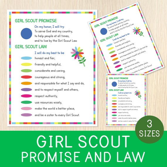 Girl Scout Law About Us