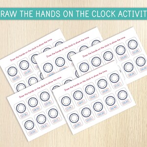 Telling Time Practice, Analog & Digital Time, Matching Game and ...