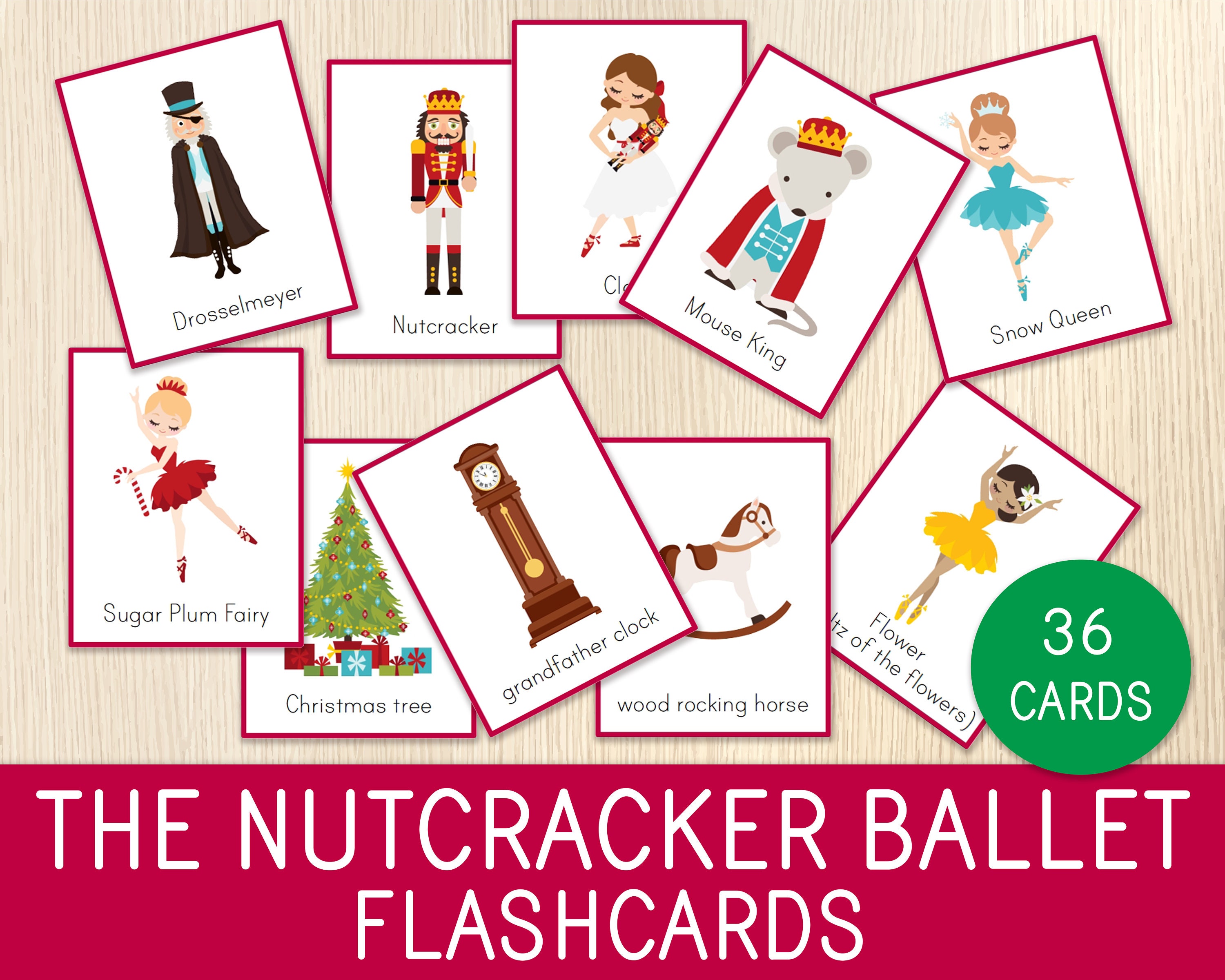 Ballet Flash Cards