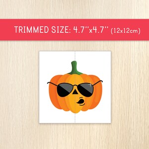 Pumpkin Matching Game - Halloween Matching Game - Halloween Activity ...