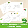 The Very Hungry Caterpillar Story Map - Etsy UK