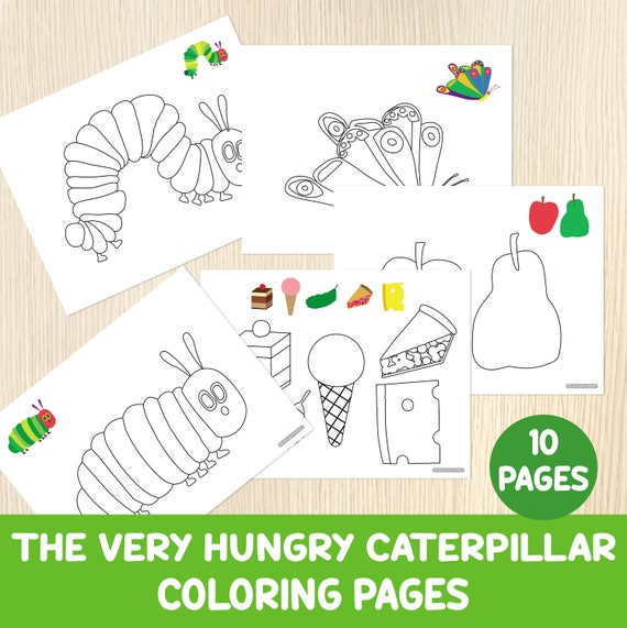 The Very Hungry Caterpillar Printables Coloring Pages [2025]