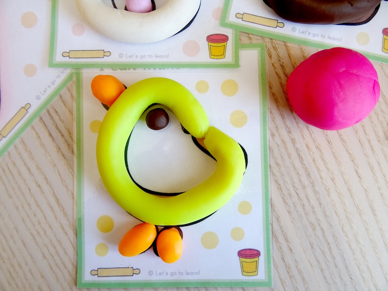 Easter Play Dough Mats, 14 Visual Cards, Play Doh, Toddler Activity ...