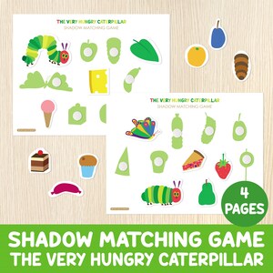 Very Hungry Caterpillar BUNDLE, Worksheets, Tracing, Cutting, Games ...