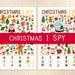 Christmas I Spy Printable Games - Christmas Game, Activity, Party ...