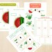 Watermelon Unit Study, Parts, Life Cycle, Varieties, Worksheets ...
