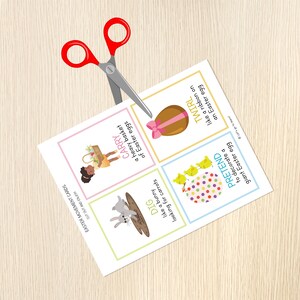 Easter Movement Cards - Easter Game - Toddler, Preschool & Kindergarten ...
