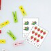 Hungry Caterpillar Count and Clip Cards, Numbers 1 to 20, Counting ...