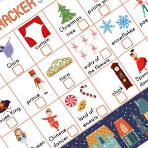 Nutcracker Scavenger Hunt, Treasure Hunt Activity, Christmas Game ...