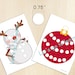 Christmas Do-a-dot Paintings, Toddler, Preschool Activity, Kindergarten ...