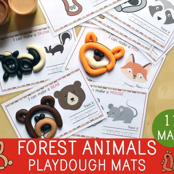 Forest Play Mat - Etsy