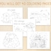 Fall Coloring Pages, 40 Sheets, Autumn Activity for Kids, Fall Party ...