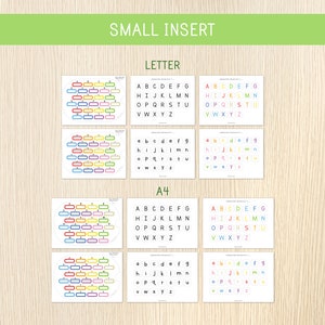 Letters Sorting Activity Flisat Insert, Flisat Table, Trofast Bin Lid ...