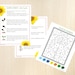 Sunflower Unit Study, Anatomy, Life Cycle 3 Part-cards, Charts ...