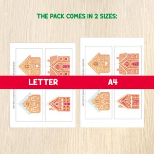 Gingerbread Houses Matching Game - Christmas Matching Activity ...