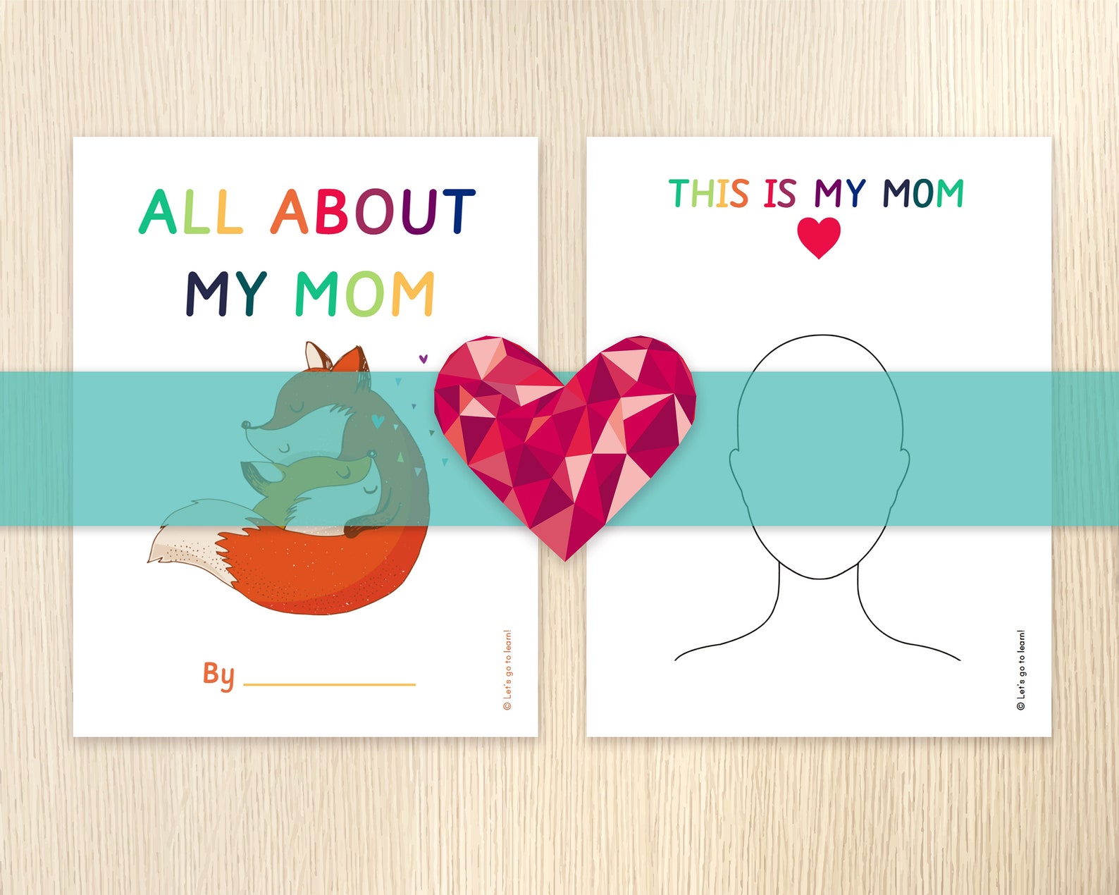 All About My Mom Book, Mother's Day Gift, Birthday, Present for Mom ...